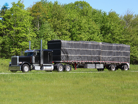 Heavy Duty Vinyl Coated Lumber Cover - Buy lumber cover, trailer cover ...