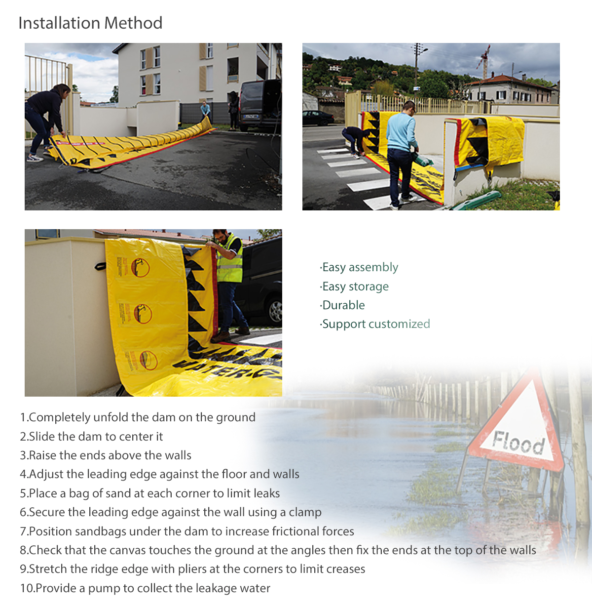 Quick Dam Water Gate Manufacturer - Buy water gate, flood control ...